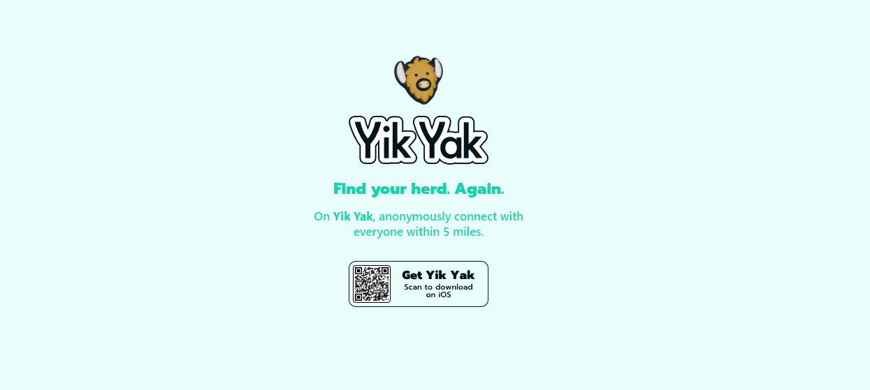 Yik Yak App Logo The New Yik Yak Just Launched! It Was Rebuilt From