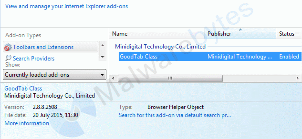 Browser Hijack Objects (BHOs) | Malwarebytes Labs