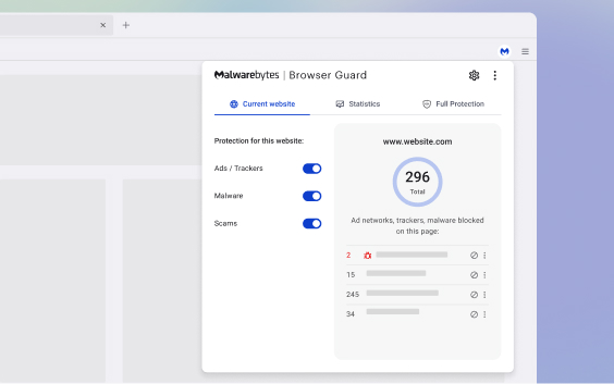 Ad blocker: Browser Guard 2024 - Blocks ads, scams, and trackers