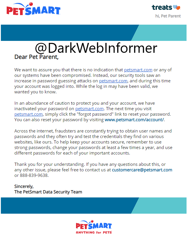 PetSmart warns customers of credential stuffing attack | Malwarebytes