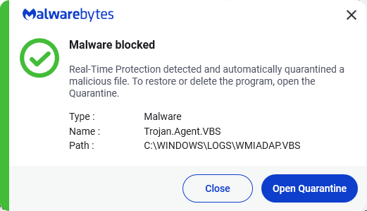Trojan.Agent.VBS | Malwarebytes Labs