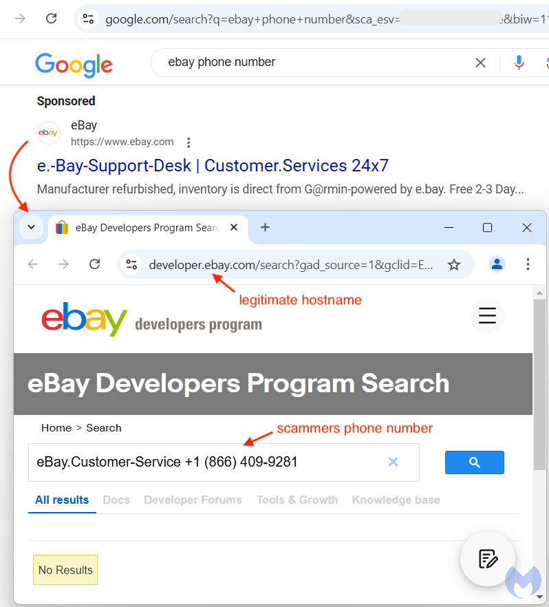Large eBay malvertising campaign leads to scams | Malwarebytes
