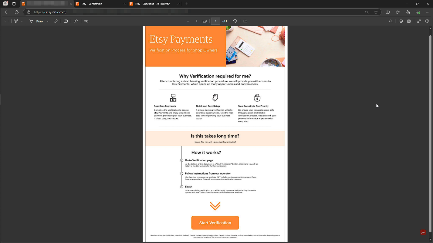Fake Etsy invoice scam tricks sellers into sharing credit card ...