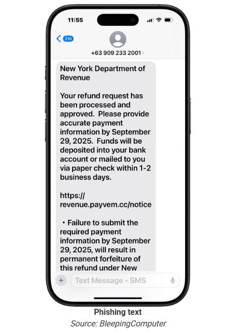 Phishing scams exploit New York’s inflation refund program | Malwarebytes