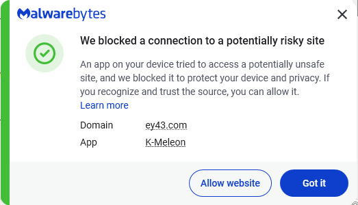 Malwarebytes Threat Alert | ey43.com