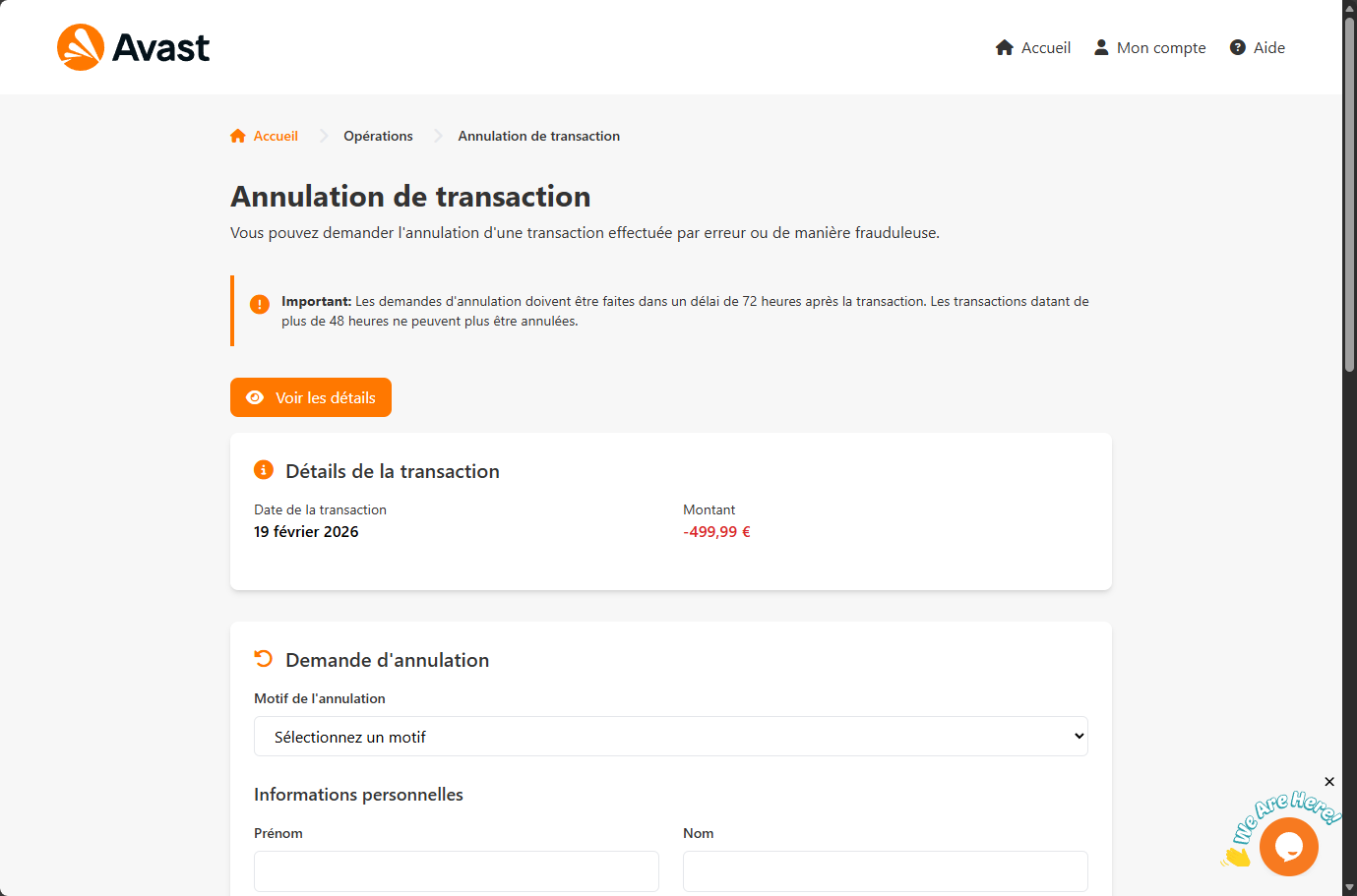 Refund scam impersonates Avast to harvest credit card details ...