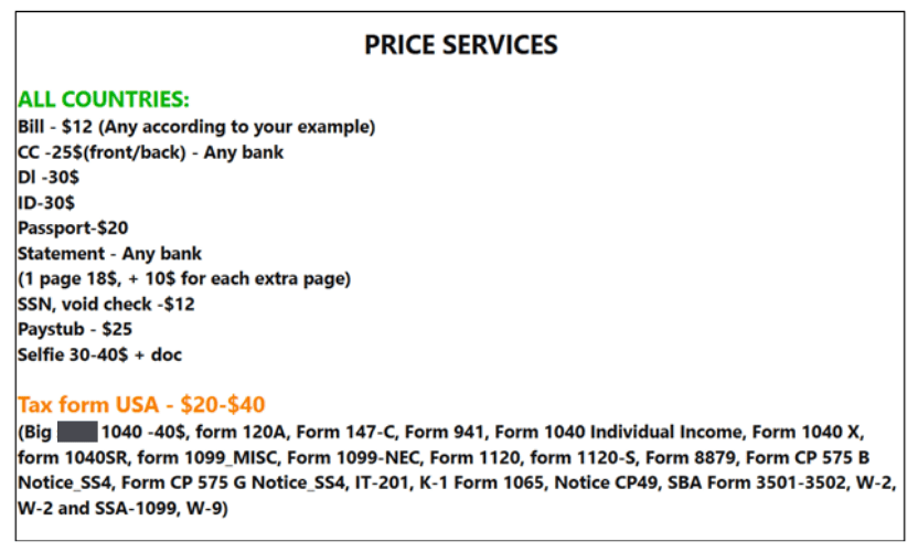Your tax forms sell for $20 on the dark web | Malwarebytes